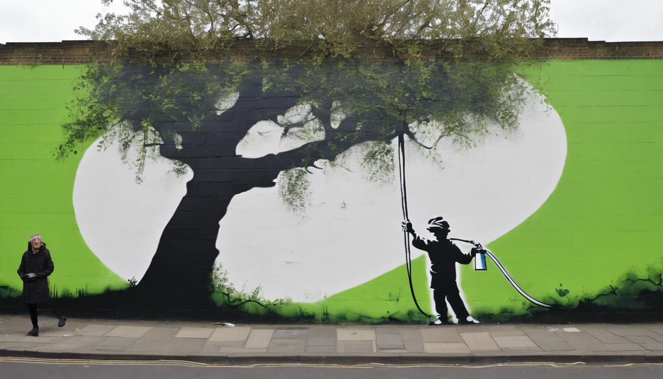 Banksy debuts new mural in Finsbury Park, captivating locals - Noah