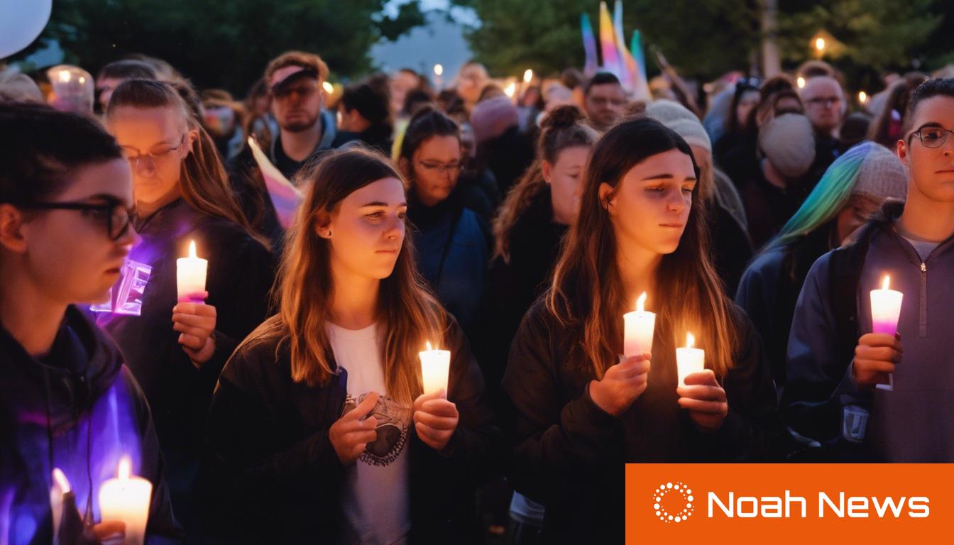 Moving vigil held to remember transgender teen Brianna Ghey - Noah