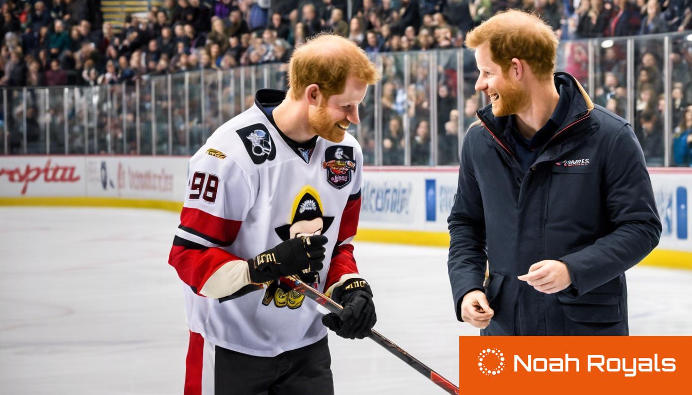 Prince Harry's surprise ice hockey appearance: A nod to Queen and ...