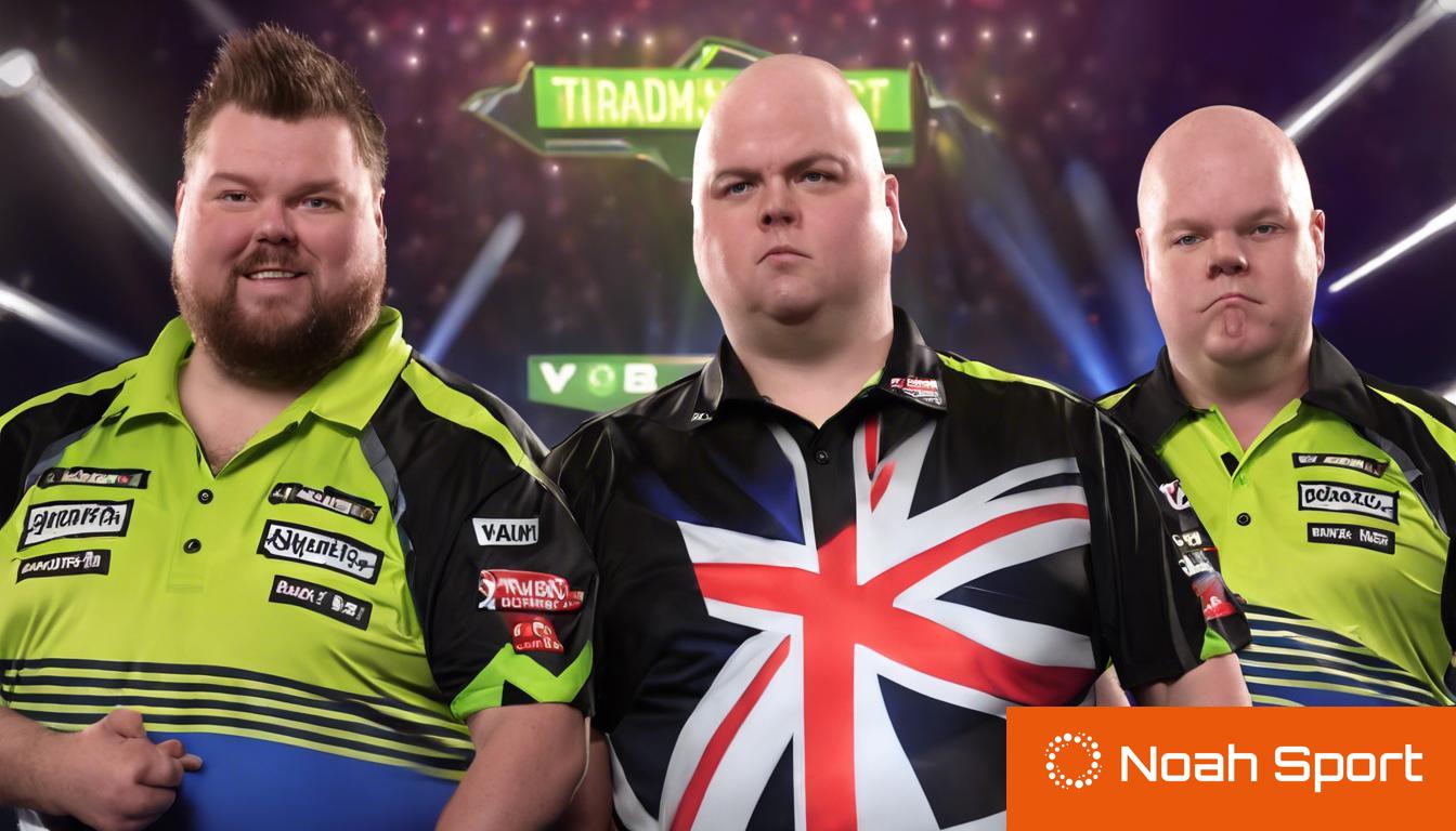 Rising stars clash with darts legends at the World Championship - Noah